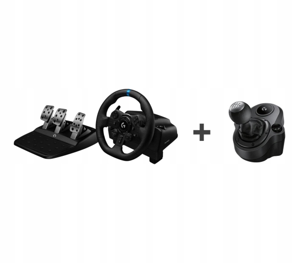 OUTLET Logitech G923 + Shifter PS5/PS4/PC - 13409317702 - oficjalne ...