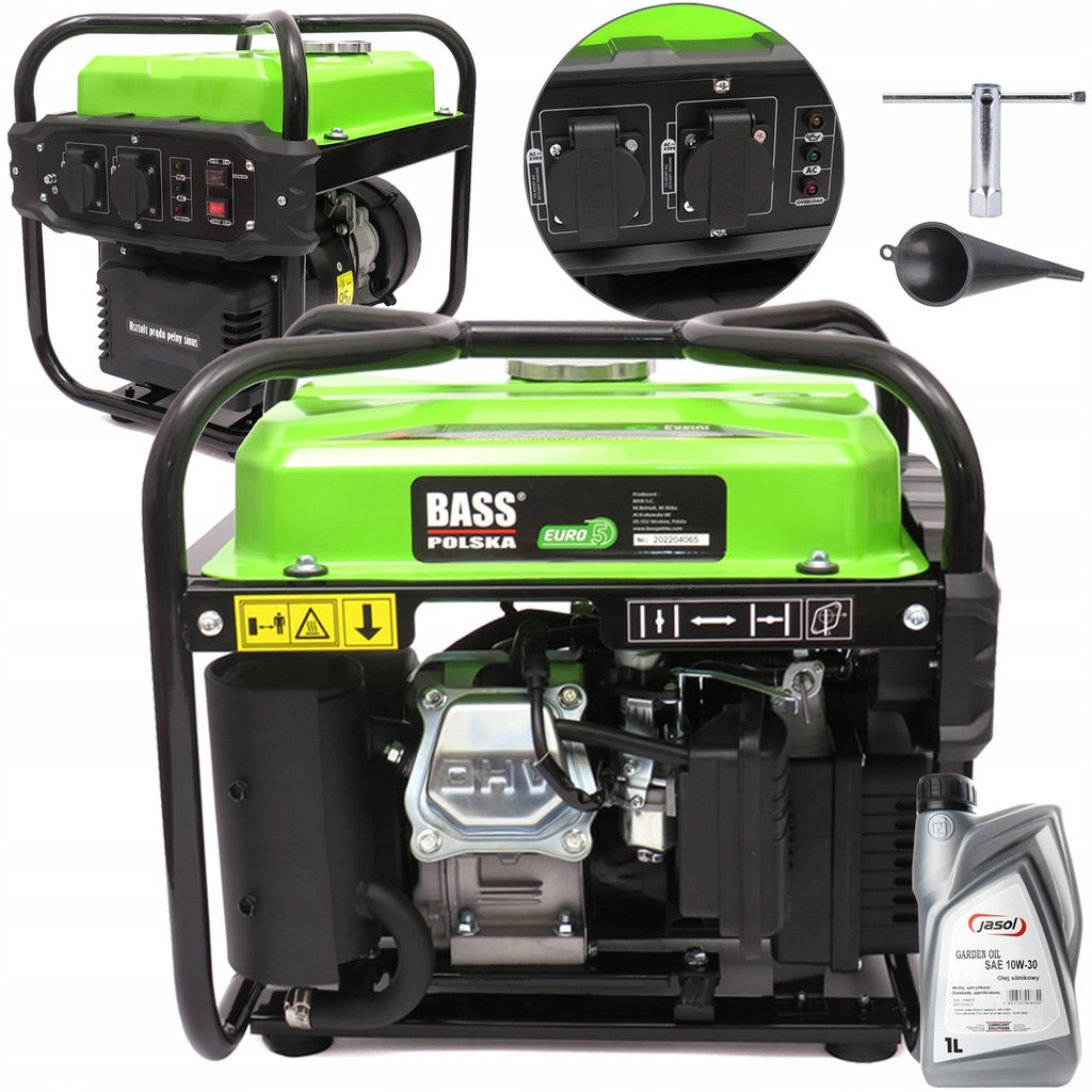 AGREGAT PRĄDOTWÓRCZY INWERTOROWY 2,2kW 230V CICHY - 12504589044 ...