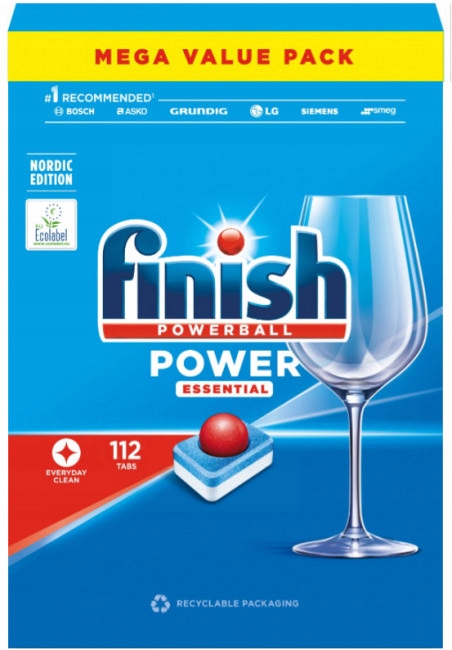 TABLETKI FINISH POWER ESSENTIAL 112SZ - 13674907311 - oficjalne ...