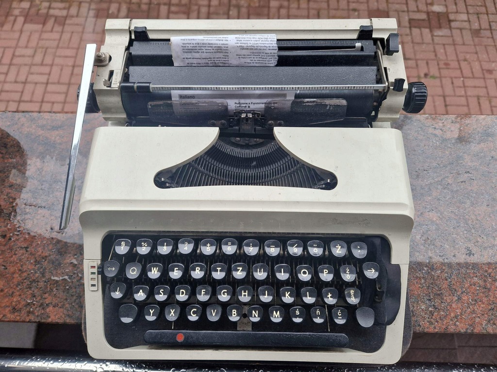 Maszyna do Pisania Robotron 50 DDR!!! PRL!!! - 13155945921 - oficjalne archiwum Allegro
