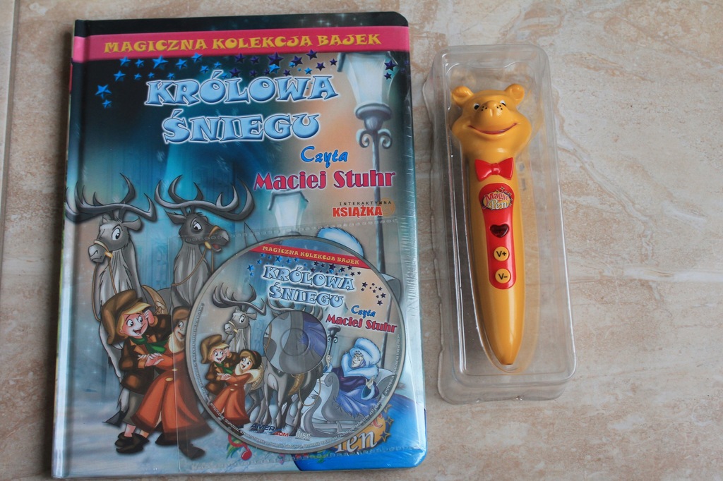 Magiczna kolekcja bajek - Magiczne pióro + BAJKA - 11862131467 - oficjalne archiwum Allegro