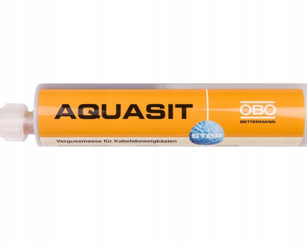 Masa żywiczna do puszek AQUASIT IP68 250ml KVM - 13468453242 ...