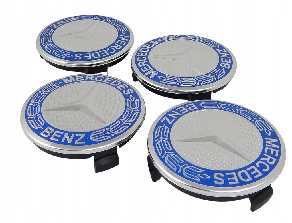 MERCEDES DEKIELEK KAPSLE DEKIELKI FELGI 75mm 4szt - 11156792566 - oficjalne archiwum Allegro