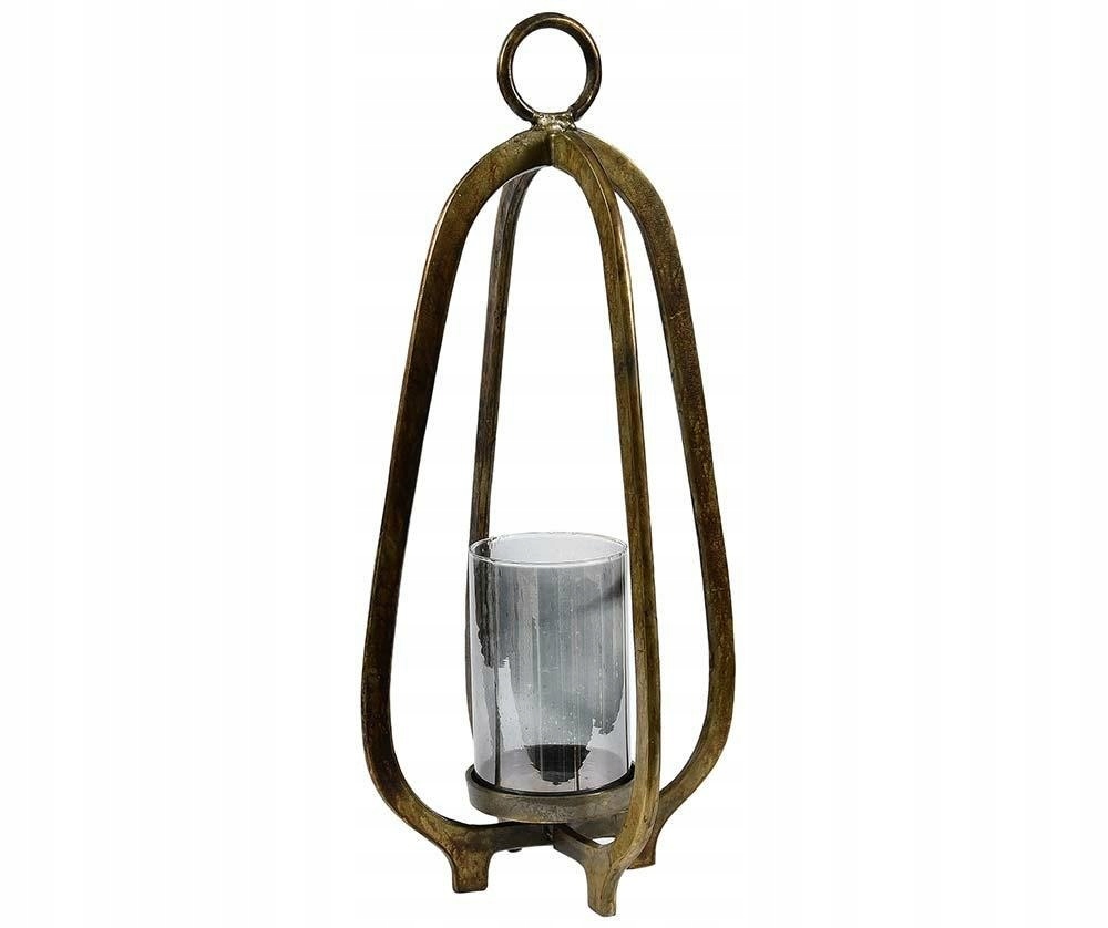 Lampion wysoki metalowy mosiądz Barok old A - 12111305497 - oficjalne ...