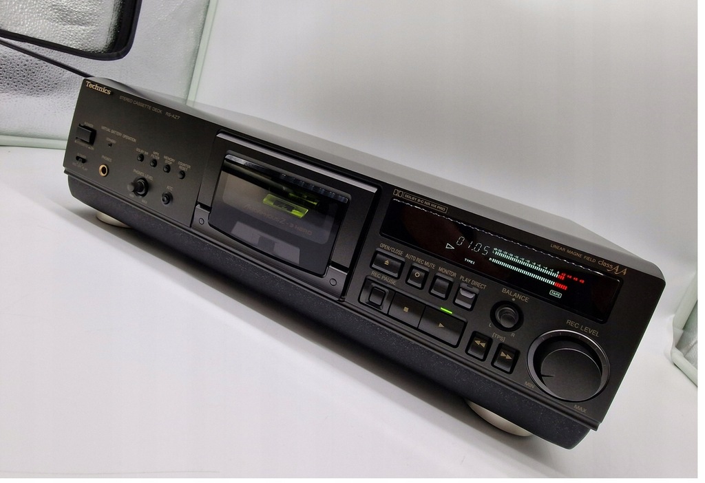 TECHNICS RS-AZ7 MAGNETOFON KASETOWY DECK TOP STAN! - 13168011817 - oficjalne archiwum Allegro