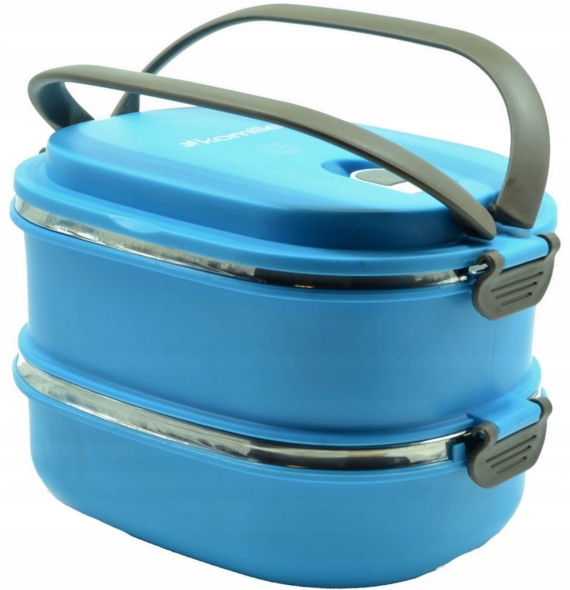 LUNCH BOX POJEMNIK OBIADOWY TERMOS NA ŻYWNOŚĆ 1800 - 12857428455 ...