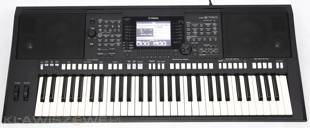 YAMAHA PSR-S750 + EDP i style / GWARANCJA / SKLEP - 10099753247 ...