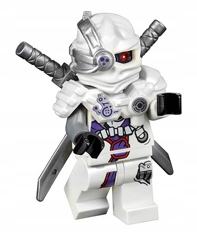 Lego Ninjago FIGURKA White Nindroid njo418 NOWA - 10962479254 ...