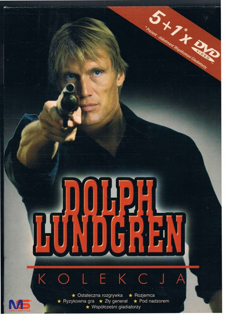 DOLPH LUNDGREN: KOLEKCJA 5DVD [5DVD] ROZJEMCA, ZŁY GENERAŁ, POD NADZOREM - 15432348234 ...