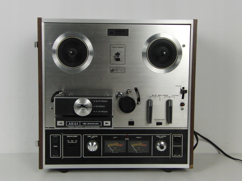 Magnetofon szpulowy Akai X-201D Gwarancja - 13072557578 - oficjalne archiwum Allegro