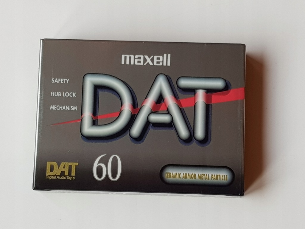 Kaseta DAT MAXELL 60 - 12209635244 - oficjalne archiwum Allegro