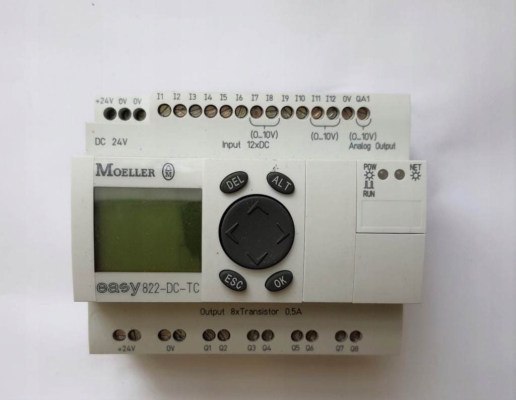 Sterownik Eaton Moeller Easy 822-DC-TC 24 VDC - 11496633487 - oficjalne archiwum Allegro