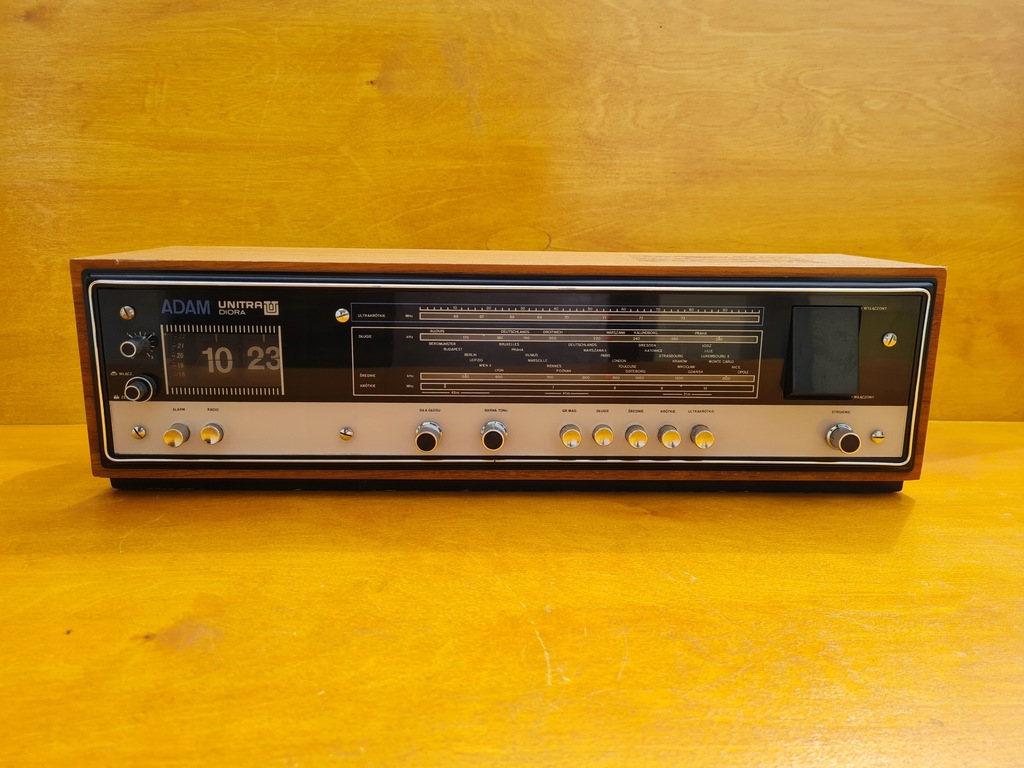STARE ZABYTKOWE RADIO UNITRA DIORA ADAM ORYGINAŁ Z PRL - 15777349127 ...