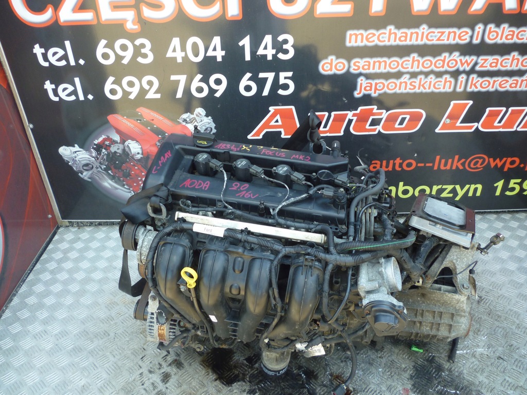 SILNIK C-MAX FOCUS MK2 2.0 16V AODA 183 TYS - 12356337352 - oficjalne archiwum Allegro
