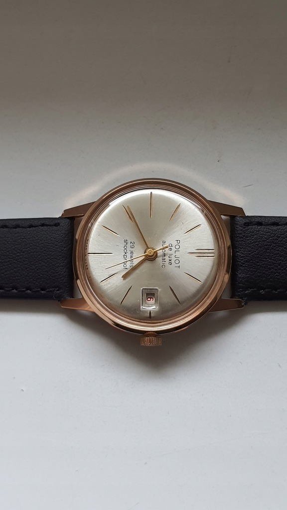 POLJOT DE LUXE AUTOMATIC 29 JEWELS - 13428371809 - oficjalne archiwum Allegro