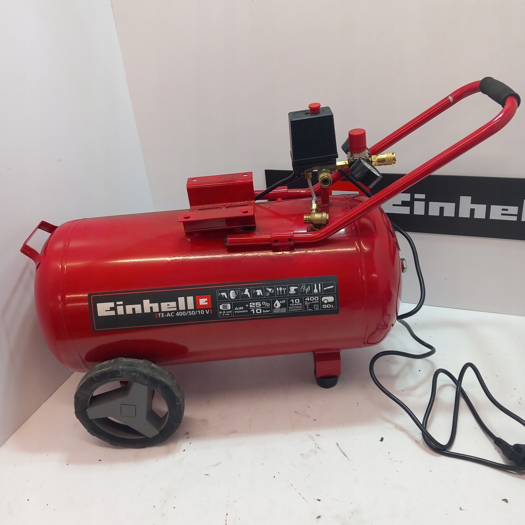 Zbiornik 50L do KOMPRESOR OLEJOWY SPRĘŻARKA TC-AC 400/50/10 V EINHELL b ...