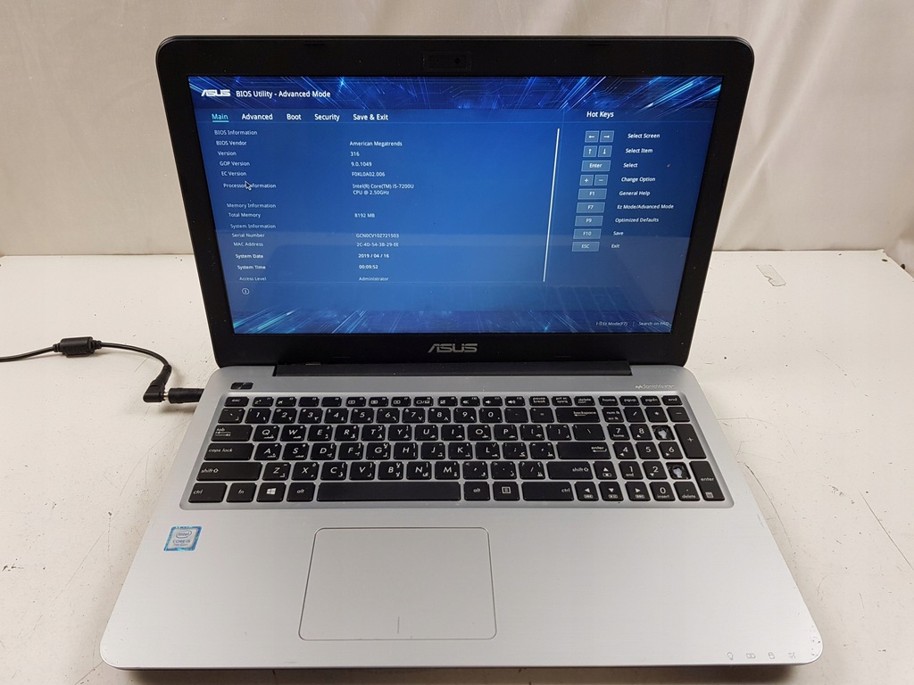 Asus K556U (2092260) - 14409402772 - oficjalne archiwum Allegro