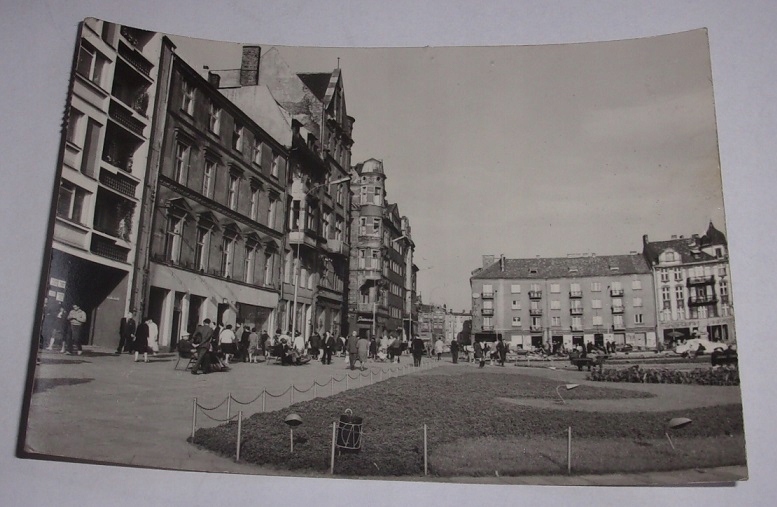 stara pocztówka PRL Bytom Plac Poli Maciejewskiej - 11642914891 ...