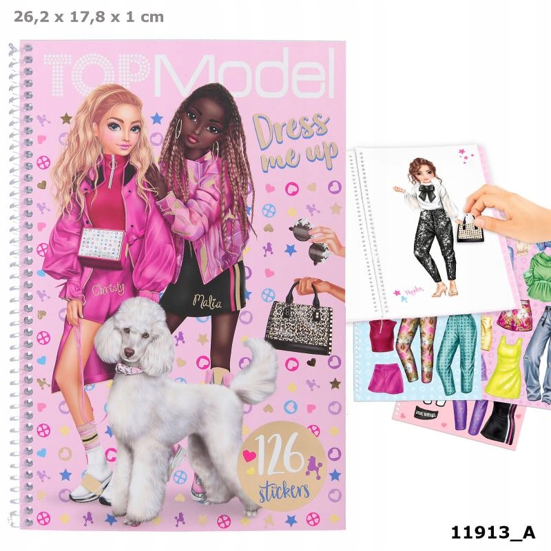 Zestaw z naklejkami Dress Me Up TM11913 - 12823187210 - oficjalne ...