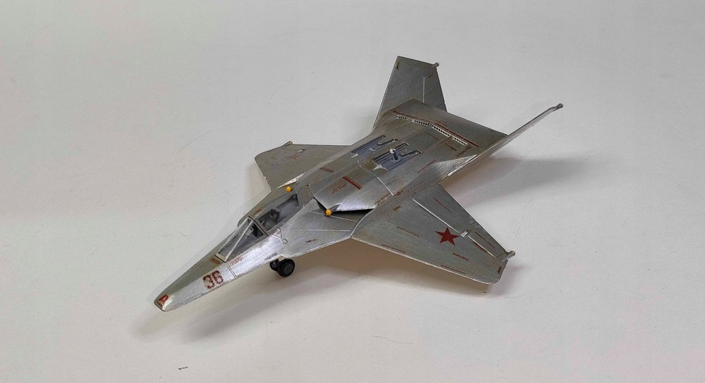 MiG-37 Ferret 1/72 sklejony - 14008572167 - oficjalne archiwum Allegro