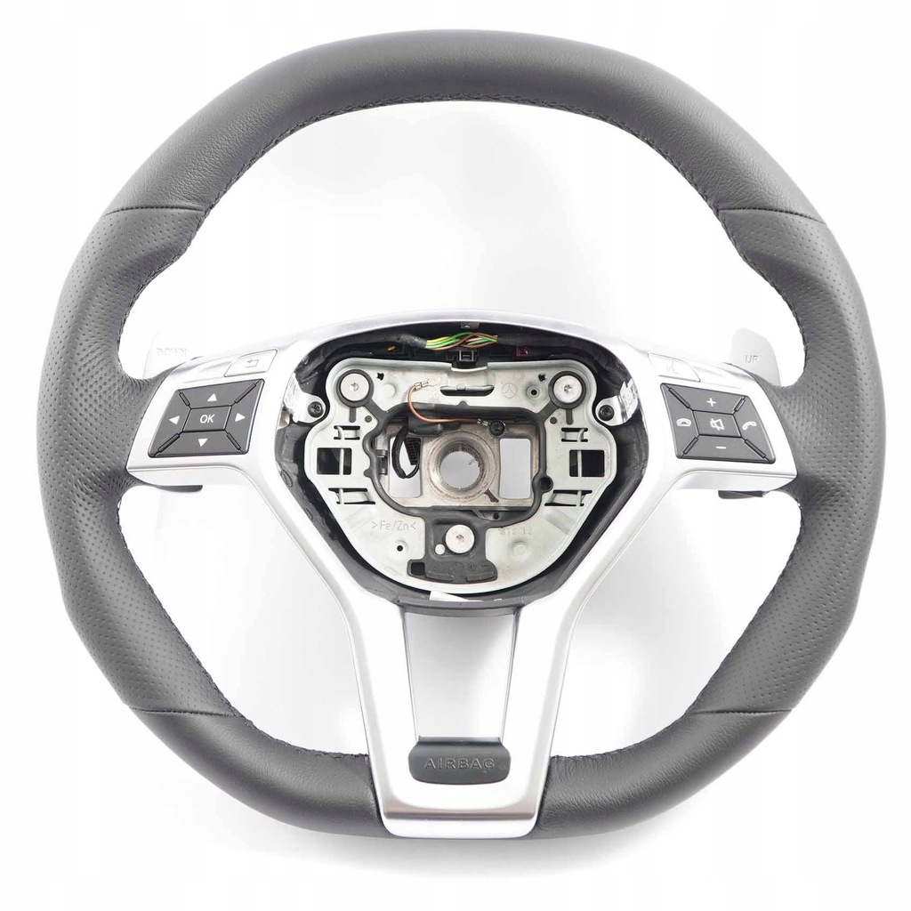 Mercedes W204 C63 AMG W212 Kierownica NOWA Skóra - 13340373703 ...