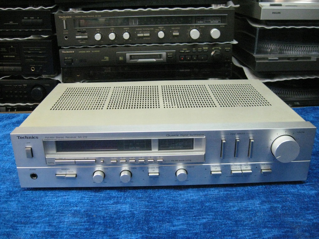 Amplituner technics sa-212 - 12633930841 - oficjalne archiwum Allegro