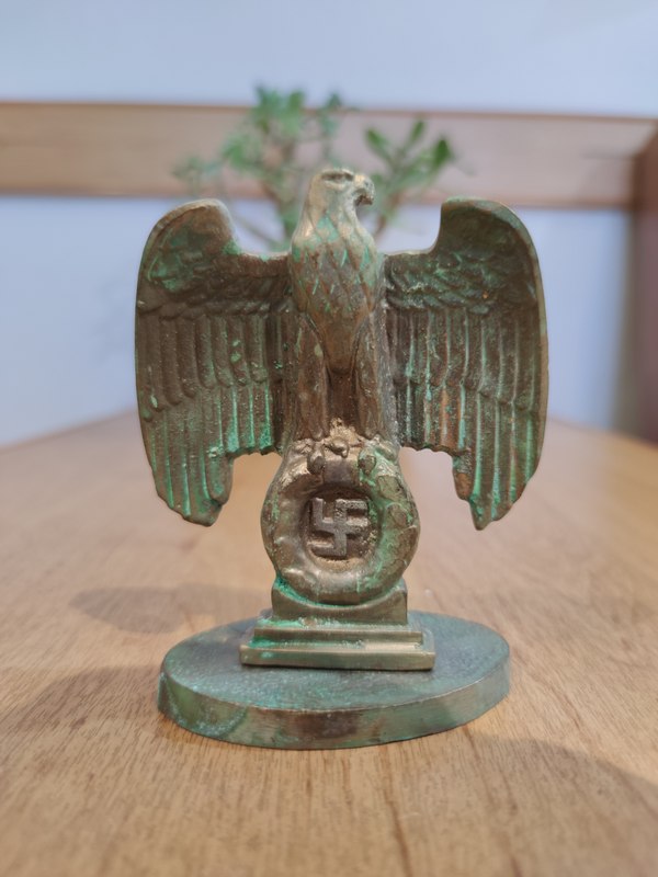 Orzeł niemiecki nazistowski 3 rzesza mosiądz - 14934202119 - oficjalne ...