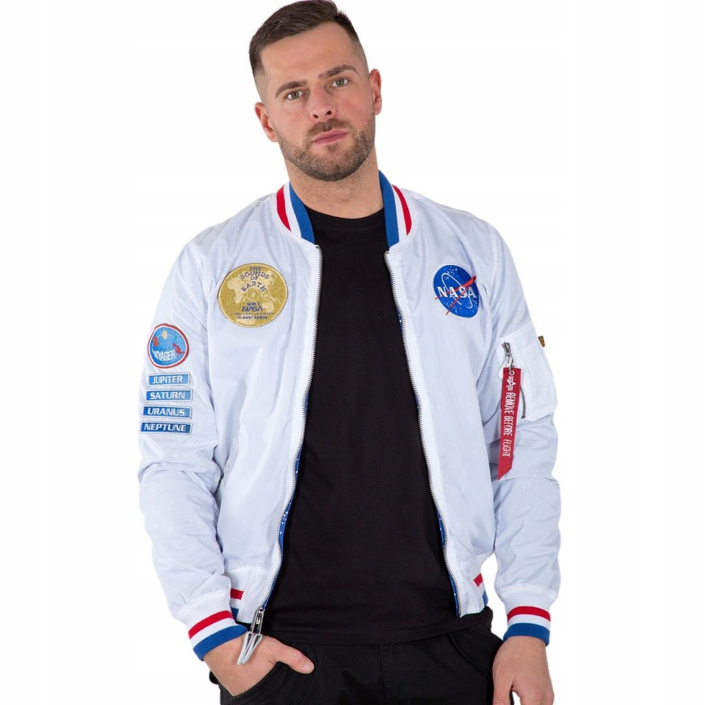 Kurtka Męska Alpha Industries MA-1 NASA Voyager - 11236007428 ...