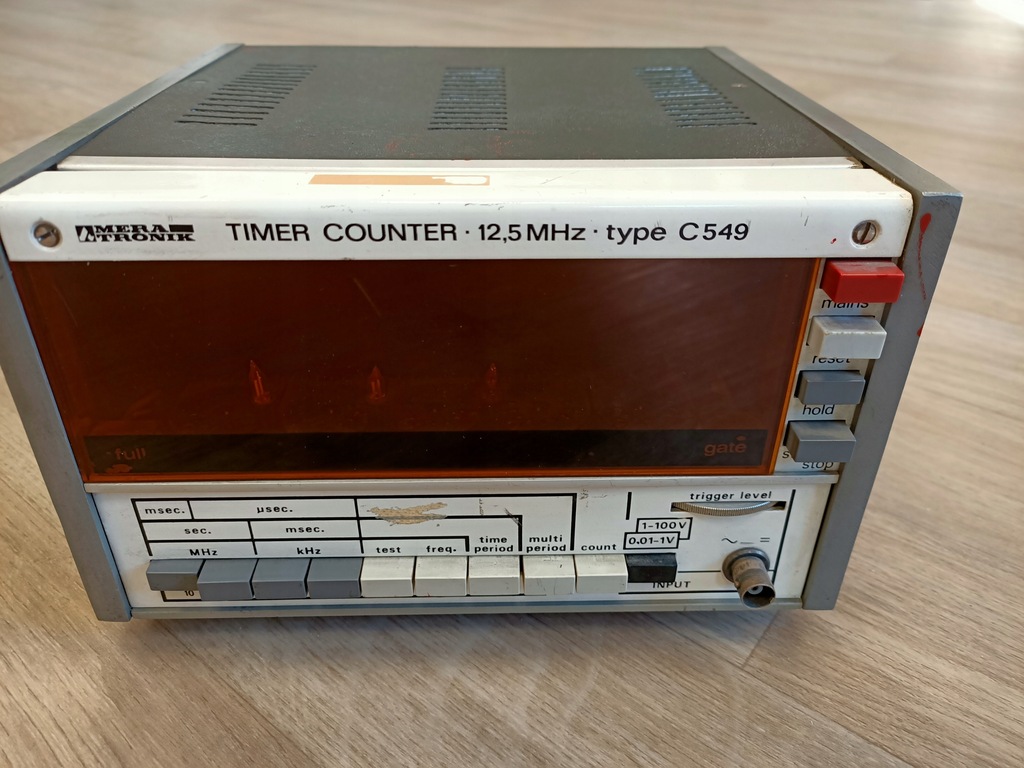 Meratronik Timer Counter C549 , bez lamp Nixie - 11773791848 ...