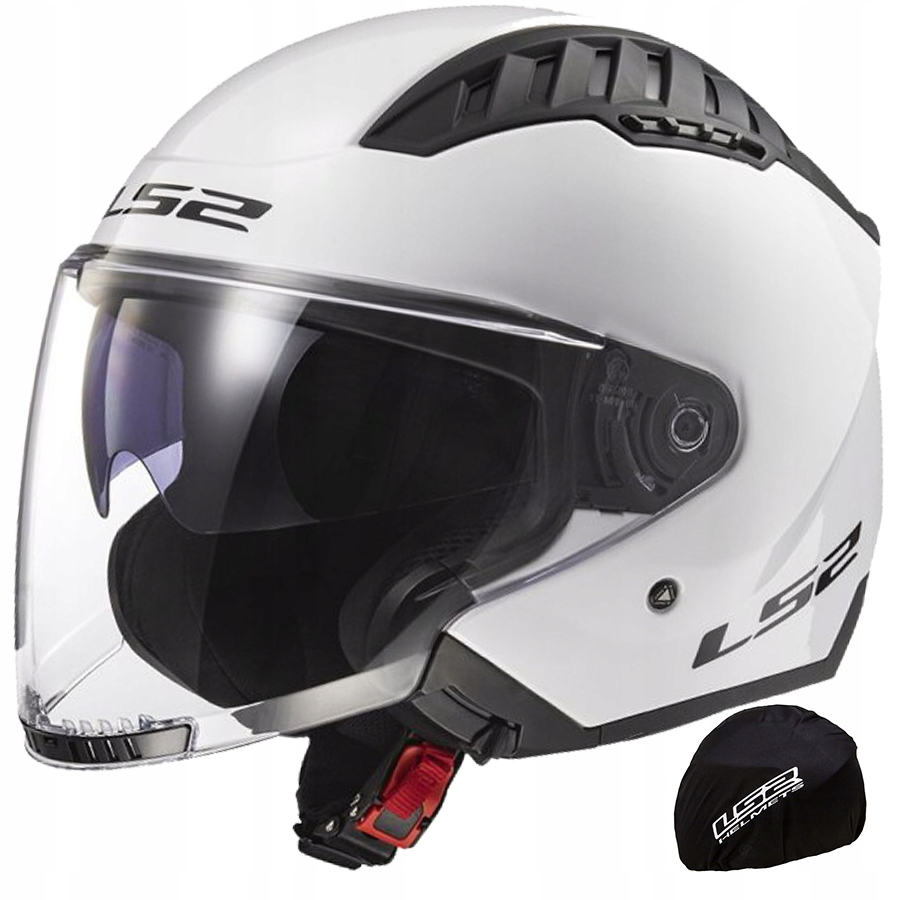 LS2 KASK MOTOCYKLOWY OTWARTY OF600 COPTER WHITE XL - 12827771986 ...