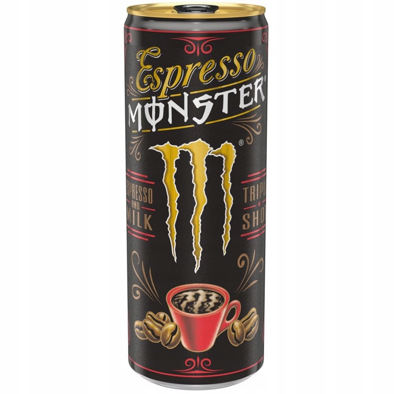 MONSTER ENERGY 250ML ESPRESSO ENERGETYK KAWOWY - 11599118773 ...