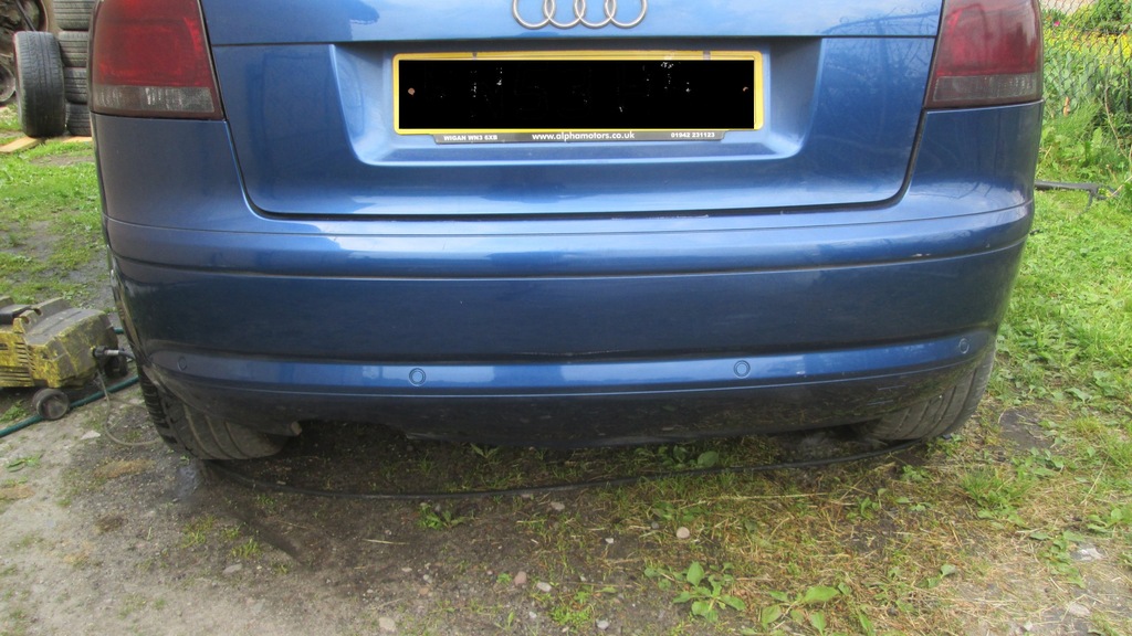 ZDERZAK TYŁ TYLNY PDC LZ5C AUDI A3 8P - 13875669038 - oficjalne archiwum Allegro