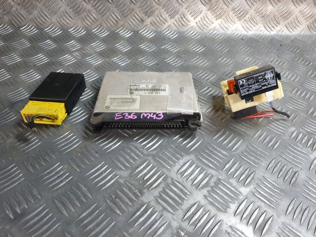 KOMPLETNY STEROWNIK SILNIKA EWS BMW E36 M43 316i - 12679088953 ...