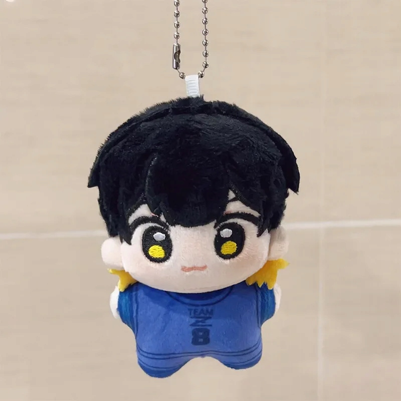 Mini Blue Lock Plush Toy Keychain Nagi Backpack Charm Anime Peripheral ...