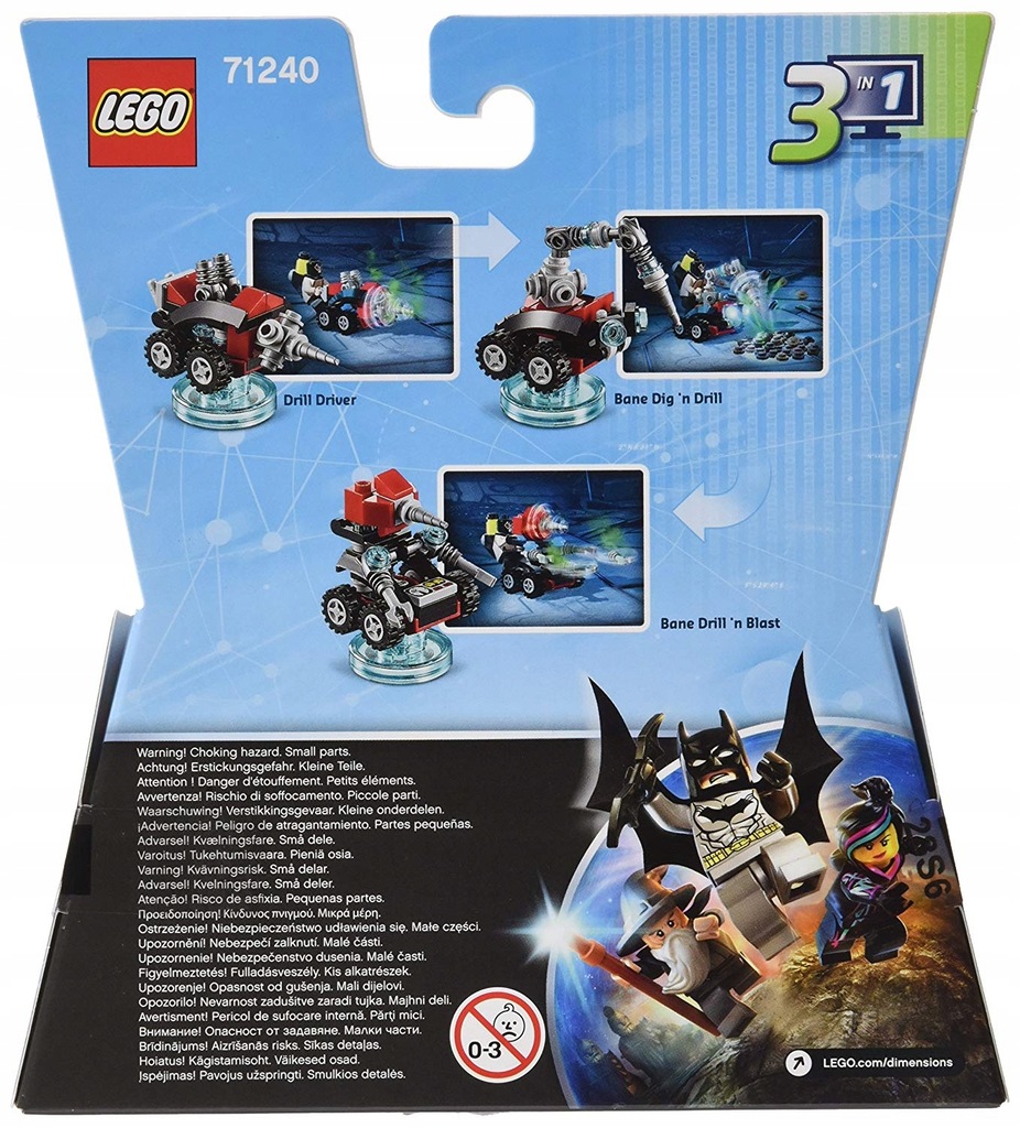 Lego Dimensions DC Comics Bane Fun Pack 71240 - 7991985203 - oficjalne ...