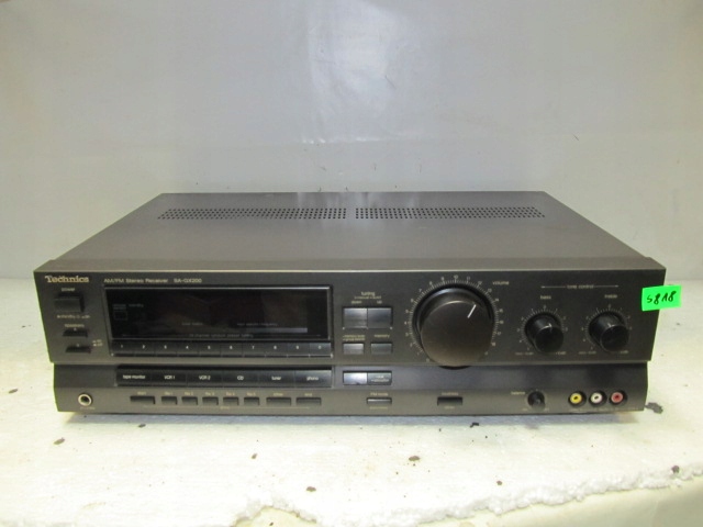 AMPLITUNER TECHNICS SA-GX200 - NR S818 - 13909718603 - oficjalne archiwum Allegro