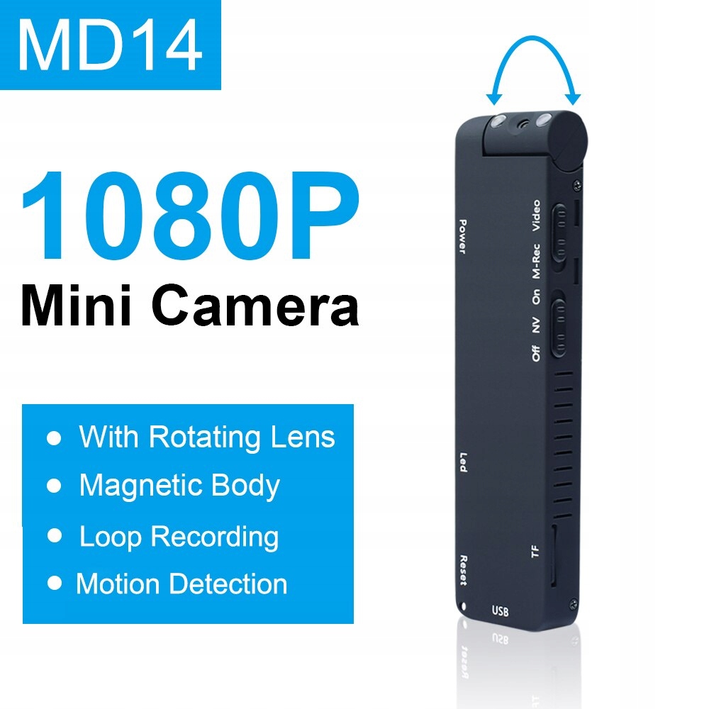 Kamera Mini Full HD 1080P kamera Micro Body Night - 12426129844 ...