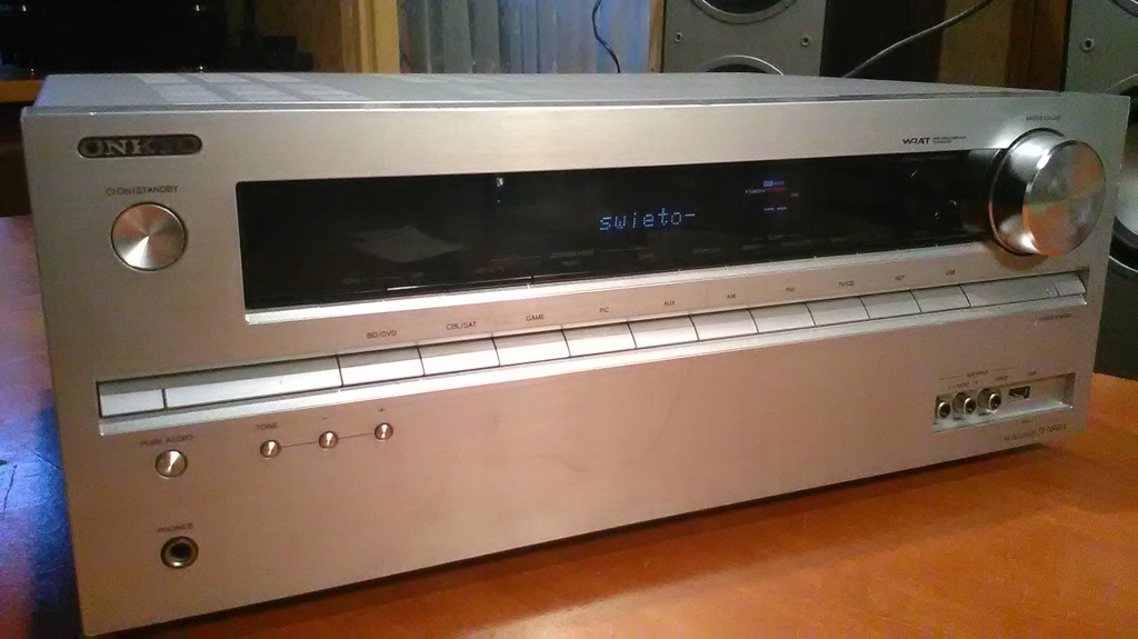 Amplituner kina domowego ,,ONKYO TX-NR414,, - 8170386994 - oficjalne archiwum Allegro