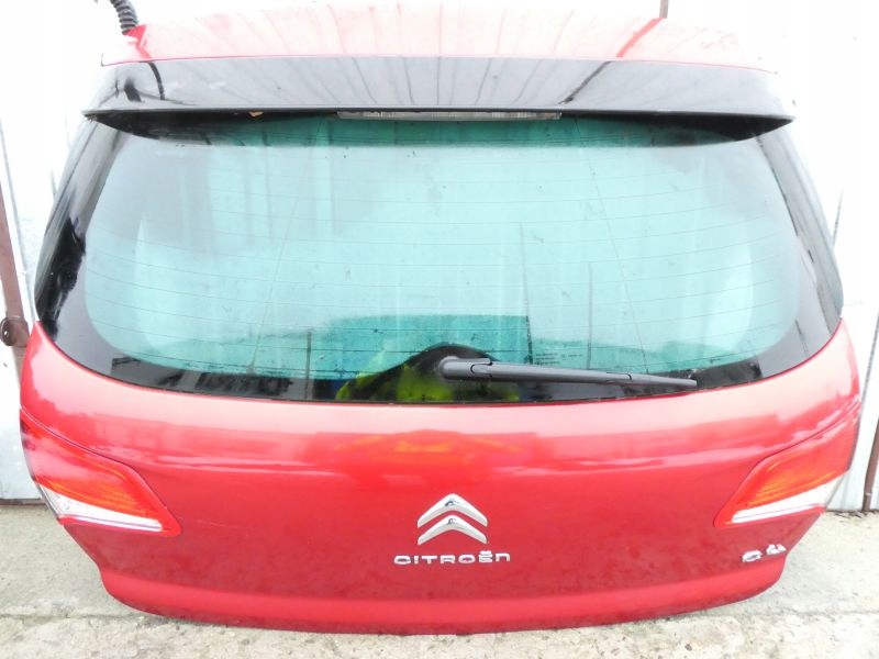 CITROEN C4 II B7 KLAPA TYLNA TYL KOMPLETNA LKR - 12573539454 ...