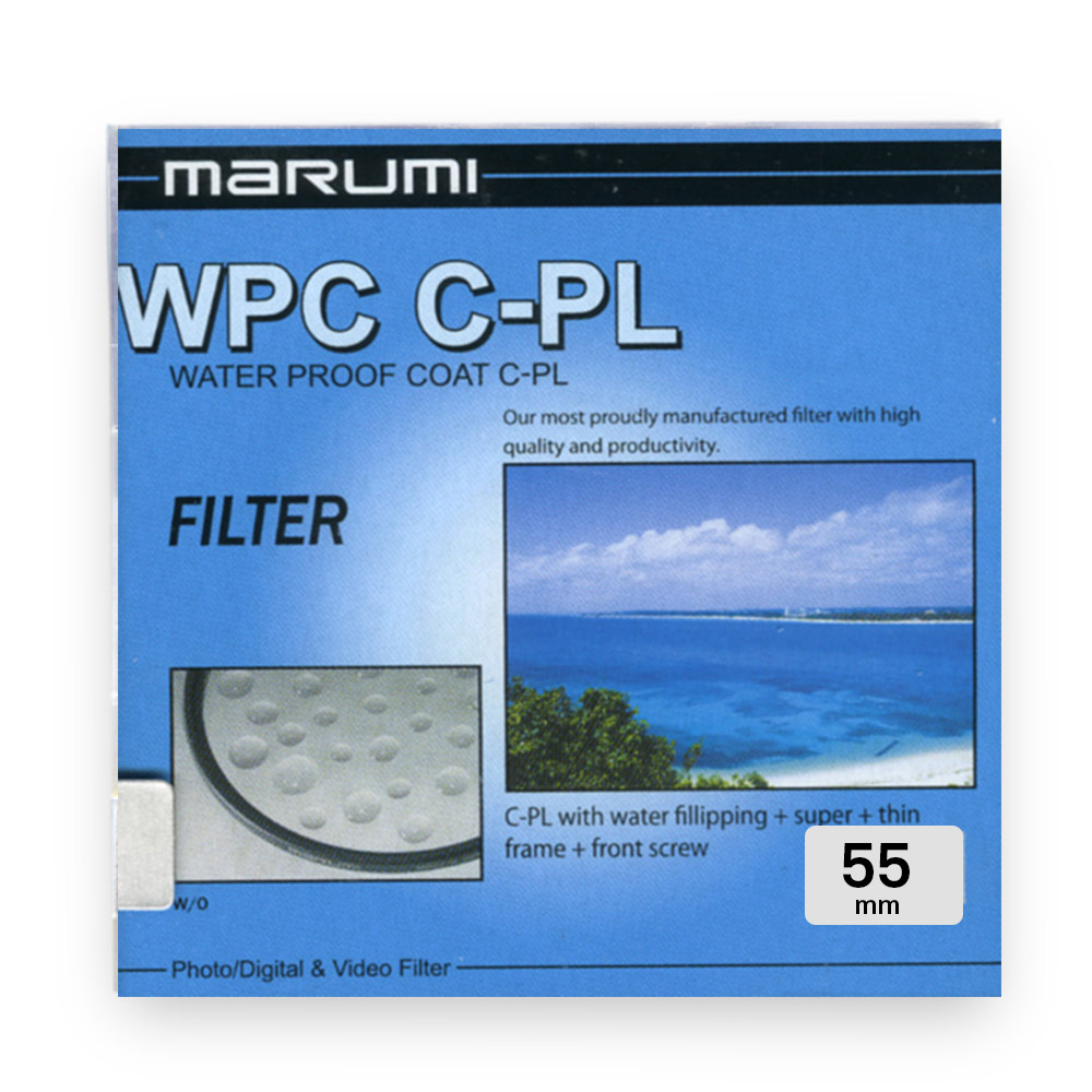 MARUMI FILTR POLARYZACYJNY WaterProof WPC CPL 55mm - 7336769094 ...