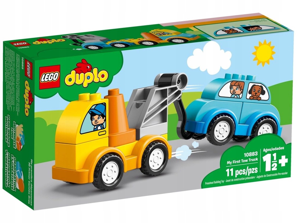 KLOCKI LEGO DUPLO 10771 MÓJ PIERWSZY HOLOWNIK - 12809975465 - oficjalne ...