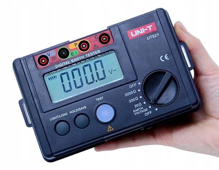 MIERNIK REZYSTANCJI UZIEMIENIA UT521 sondy zestaw - 11385952300 - oficjalne archiwum Allegro