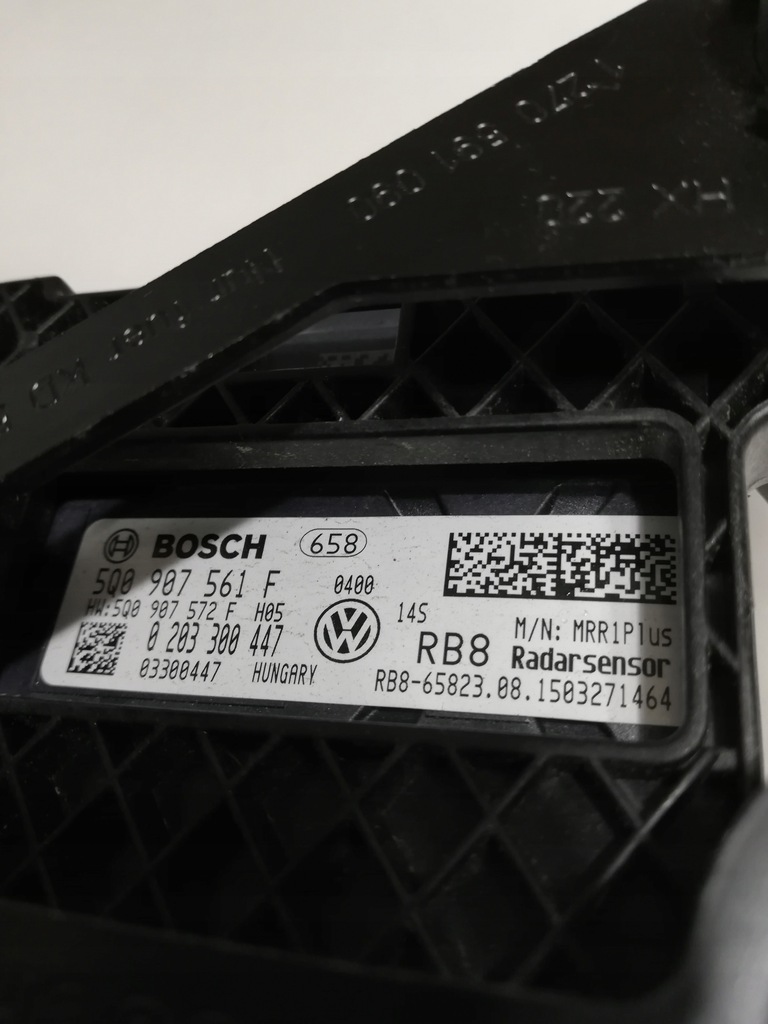 RADAR SENSOR DISTRONIC VW 5Q0907561F - 8299471141 - oficjalne archiwum ...