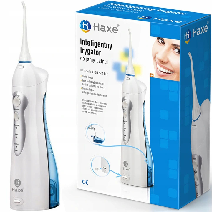 HAXE INTELIGENTNY IRYGATOR DO ZĘBÓW TIMER 4x DYSZE - 12575736094 ...