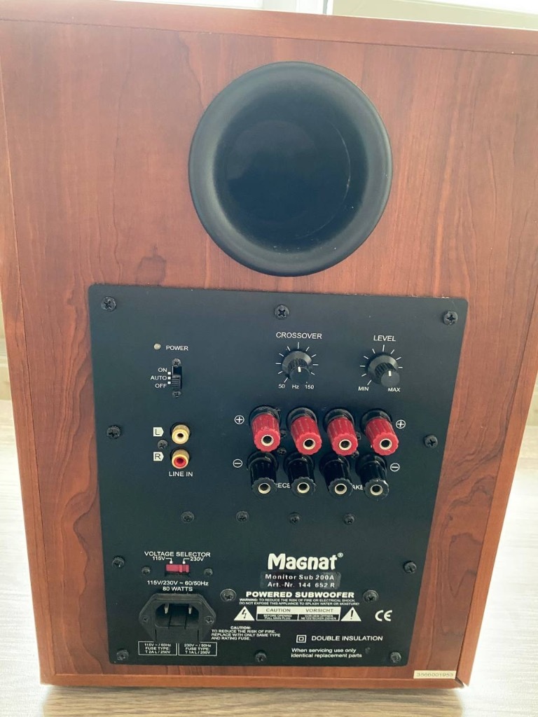 Subwoofer Magnat Monitor Sub 200A - 13183021680 - oficjalne archiwum ...