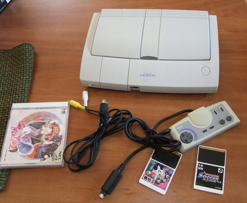 NEC PC ENGINE CD Duo-R / Komplet z grami - 13606374667 - oficjalne ...