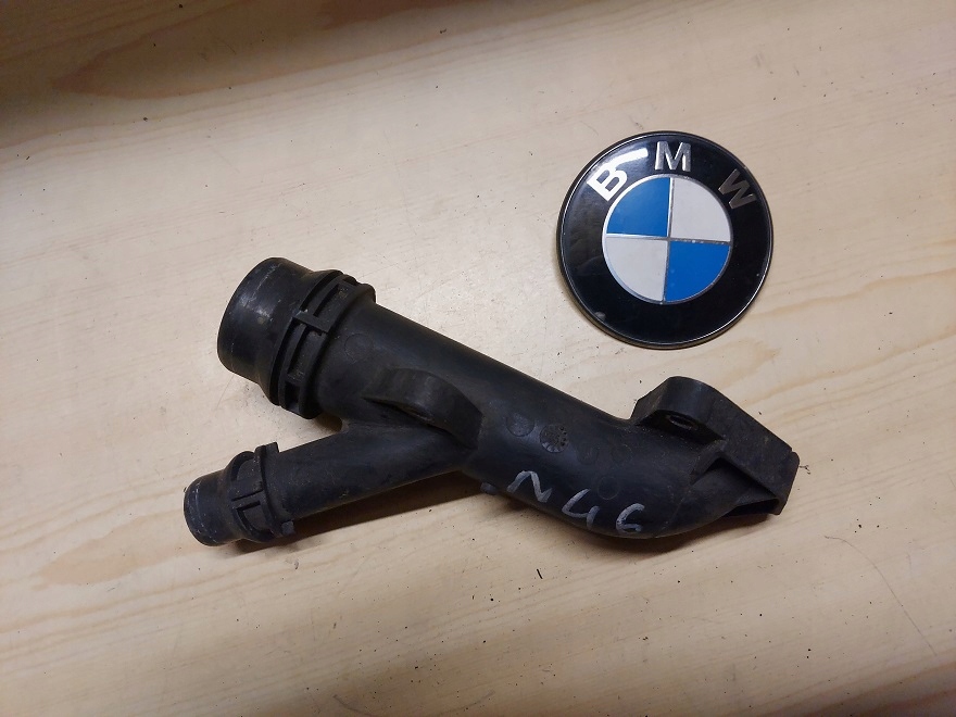 BMW E60 E90 KRÓCIEC PRZEWÓD TRÓJNIK WODY 7505055 - 11487018125 ...