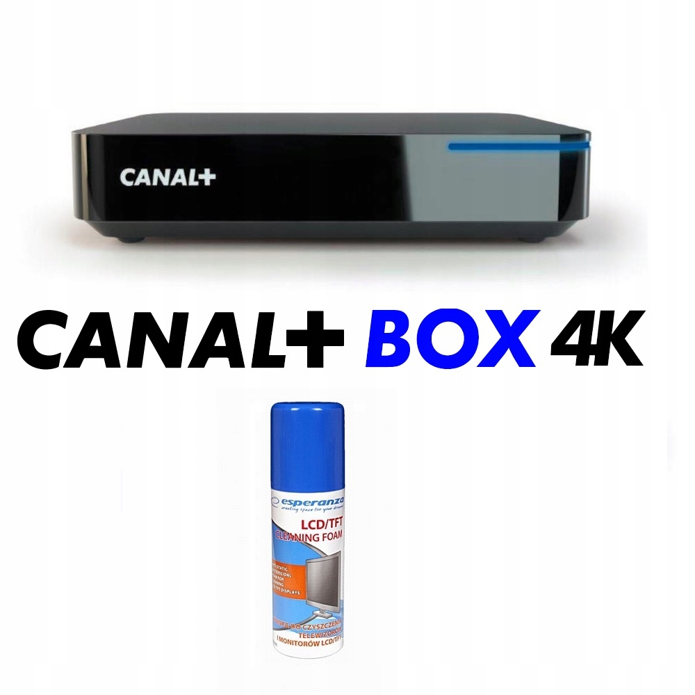 Usługa dekoder CANAL+ BOX 4K ANDROID TV - 12983312541 - oficjalne archiwum Allegro
