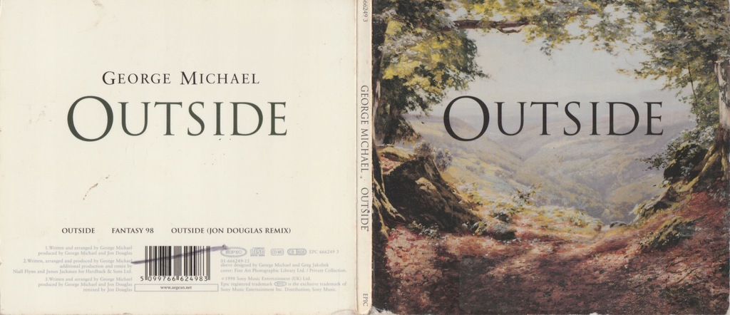 CD George Michael - Outside - 9597114200 - oficjalne archiwum Allegro