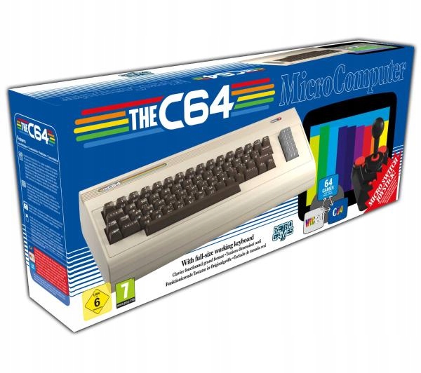 Commodore Micro Computer The C64 MAXI 64 GRY - 11512987123 - oficjalne ...